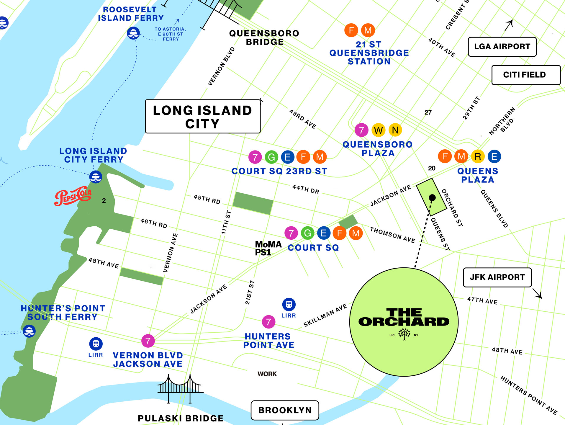The Orchard | Studio to 3-Bedroom Long Island City Rentals